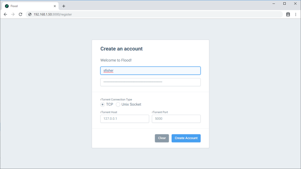 Flood-UI and Rtorrent on Ubuntu 18.04/16.04 | Third Echelon Blog
